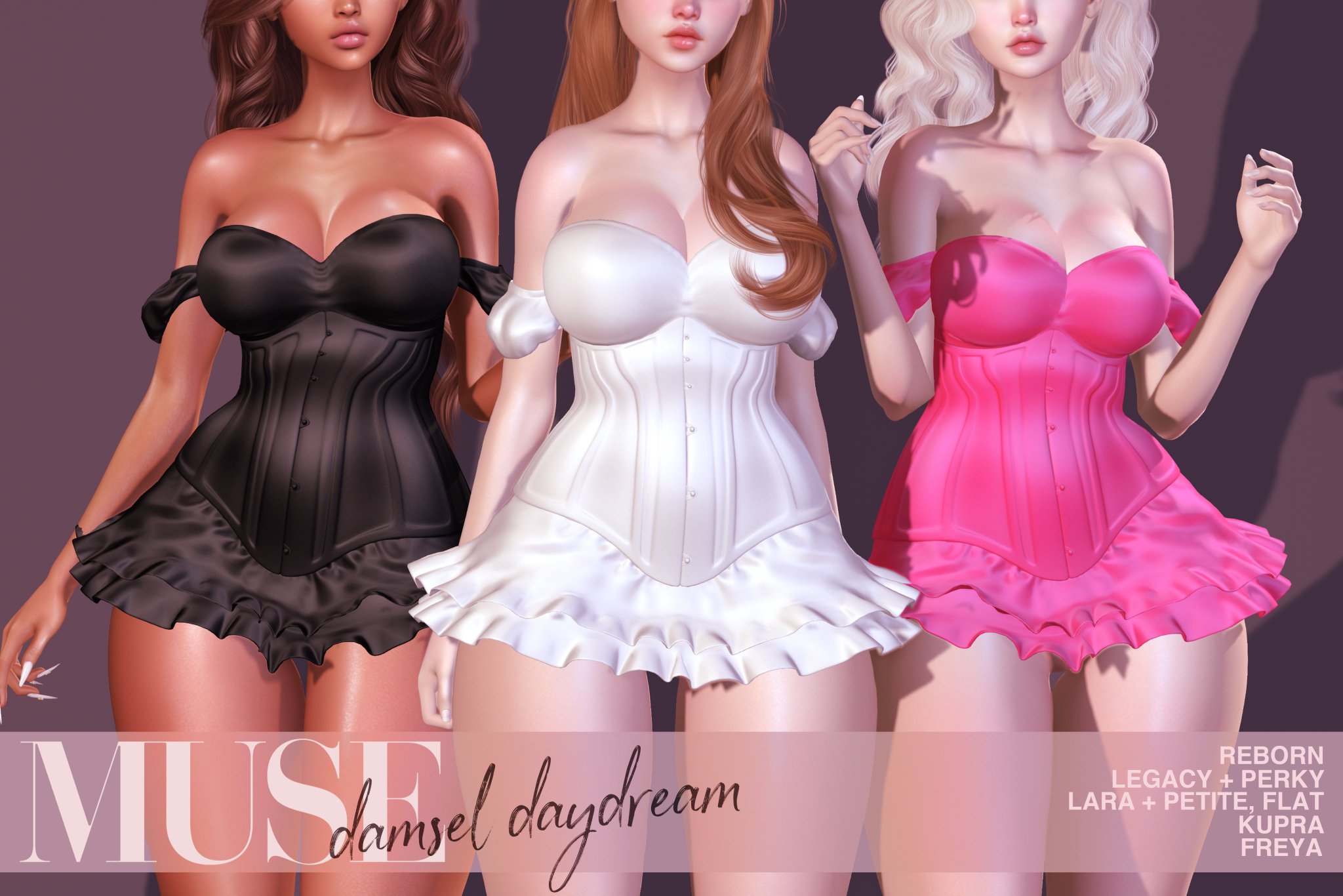 Muse • Second Life Store on Twitter: "🖤Available now for this weekend's Saturday Sale: https://t ...