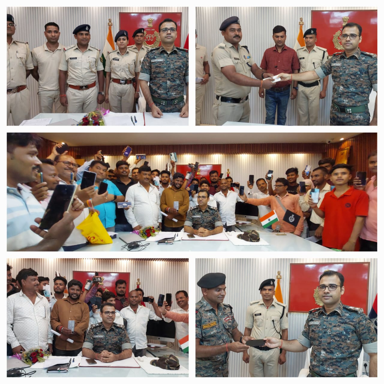 Swarn Prabhat, IPS on Twitter: "Returned 80 lost & stolen mobiles to public today. 210 mobiles ...