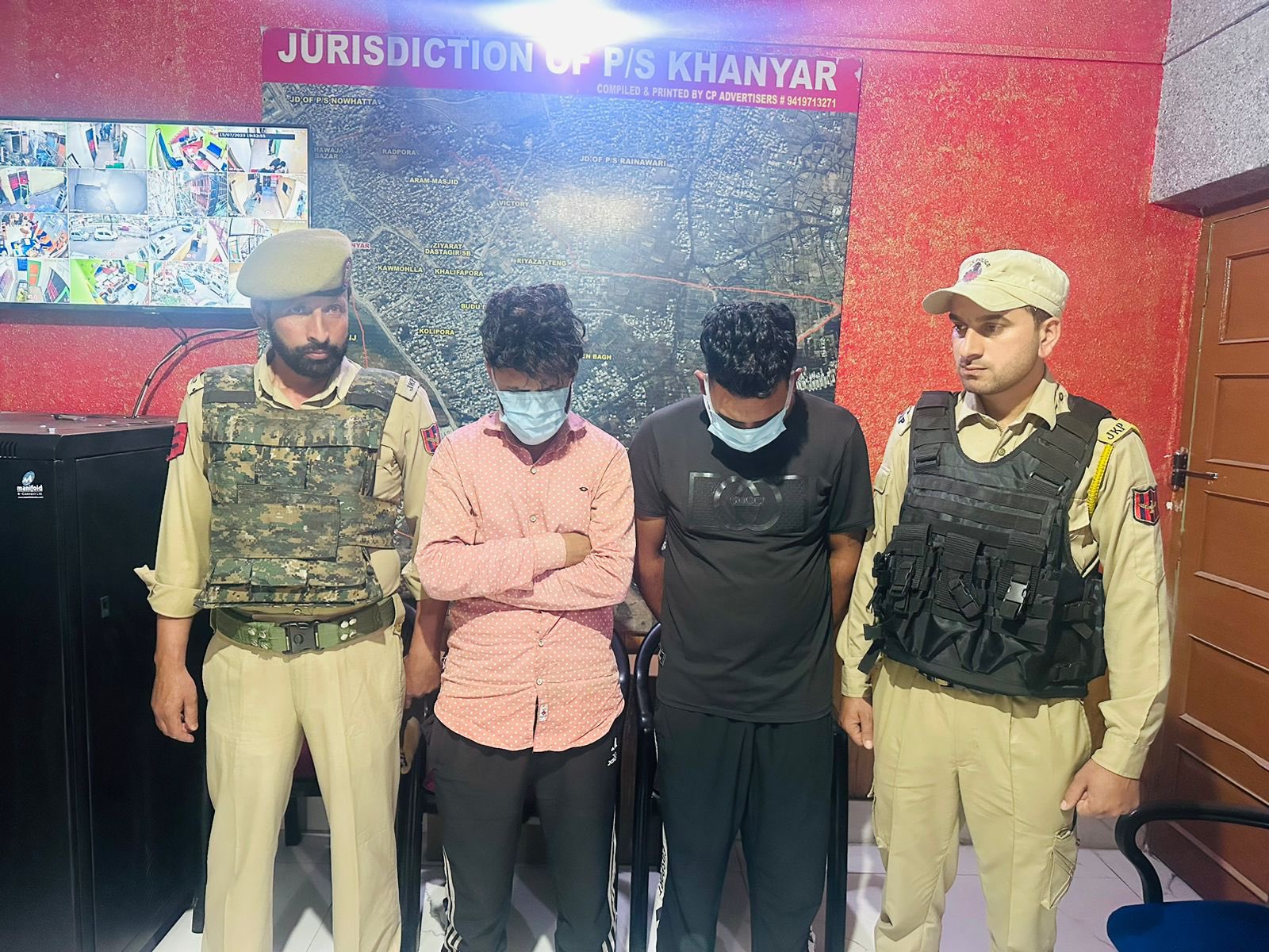 Srinagar Police On Twitter Two Miscreants Namely Sahil Bashir Sheikh