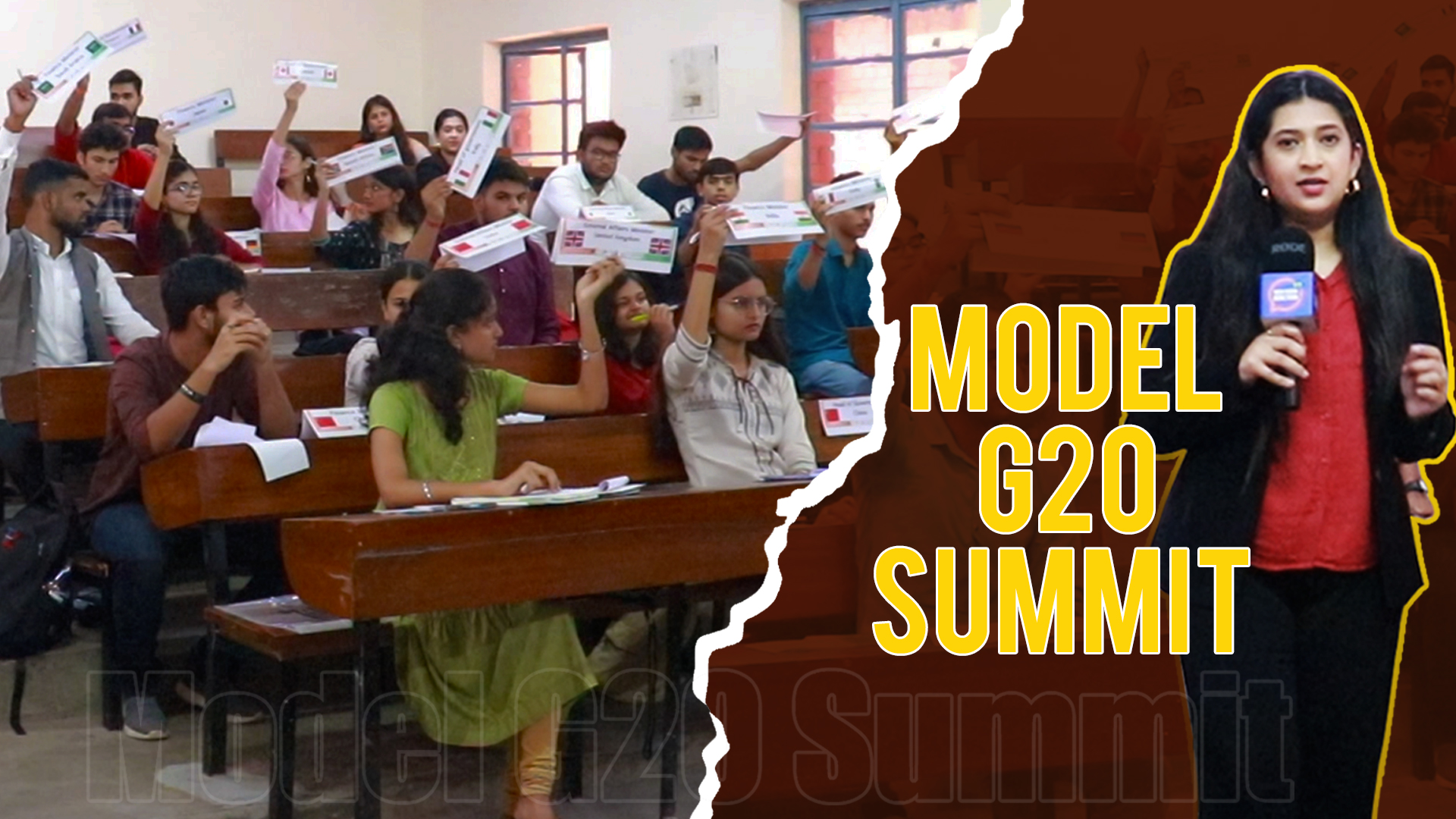 New India Junction on Twitter: "Team NIJ covered @Yuvamanthan_org Model G20 hosted at Atma Ram ...