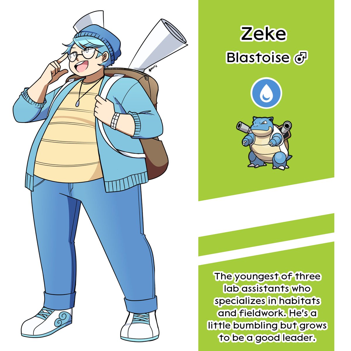 Blastoise Gijinka