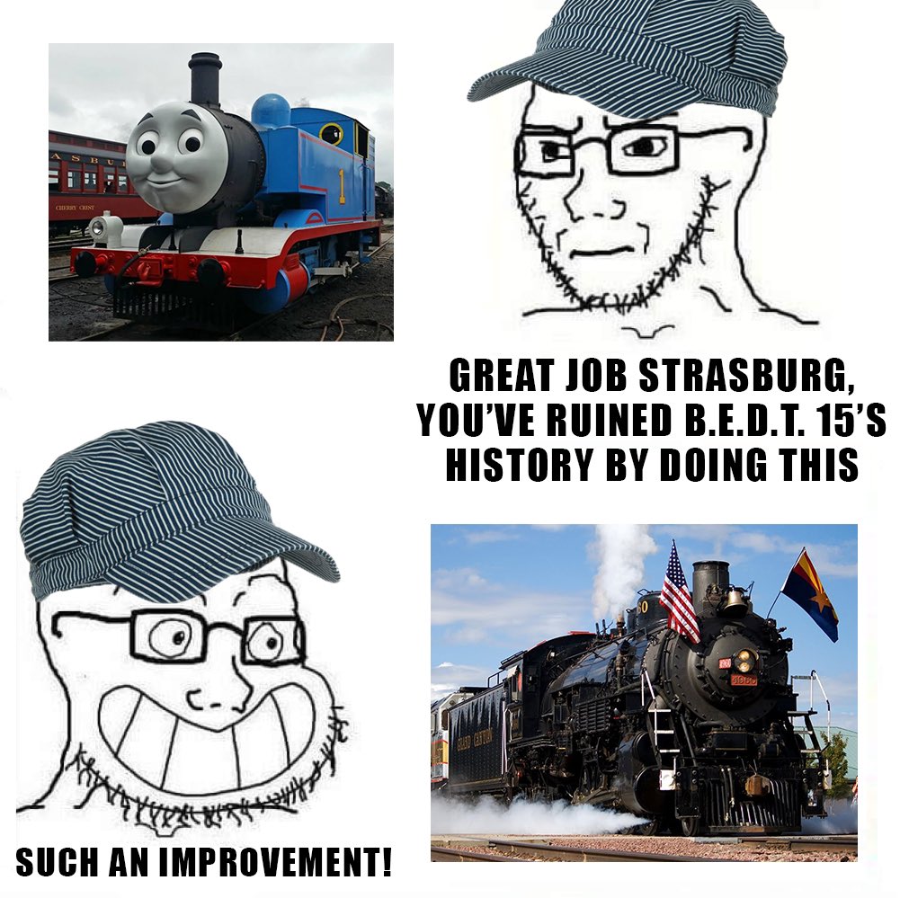 Steam Train Meme
