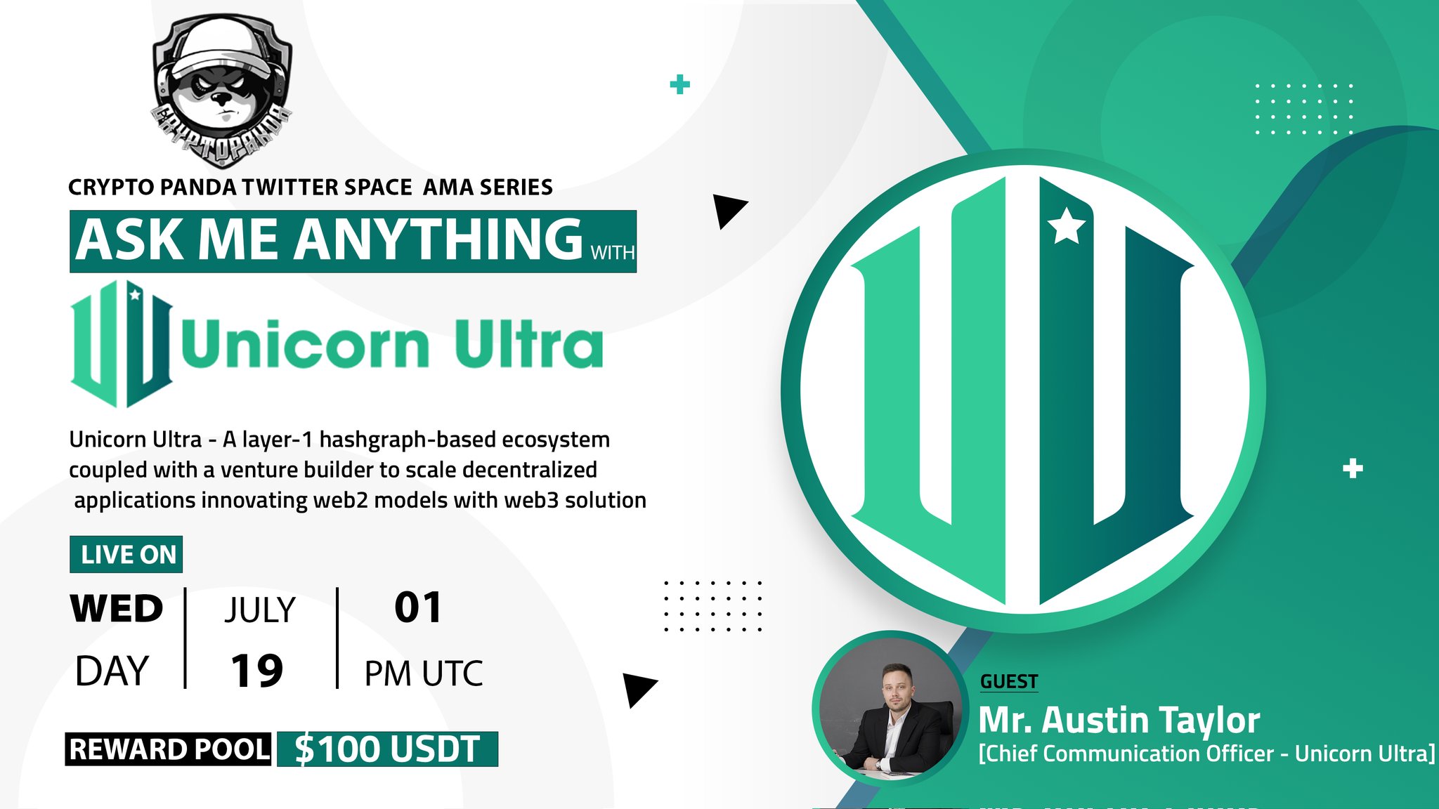CRYPTO PANDA || AMA+Space + Binance Live on Twitter: "📣📣 We’re excited to announce that we’ll be ...