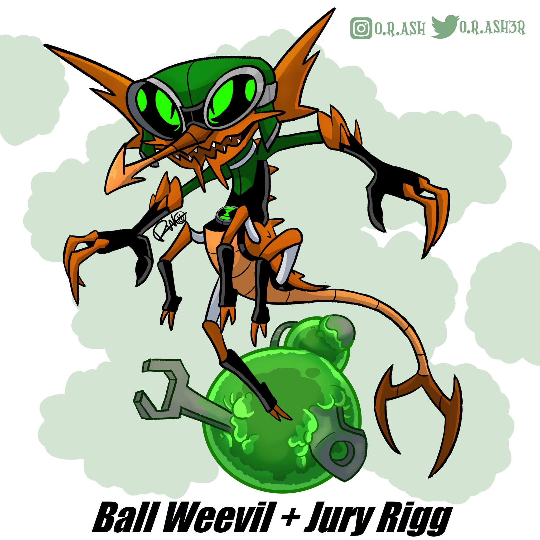Jury Rigg Ben 10 Omniverse Jury Rigg Omniverse Custom By Ebomnitrix On