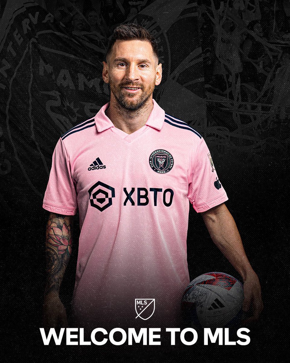 Done deal. The greatest player in the world is officially an MLS player ...