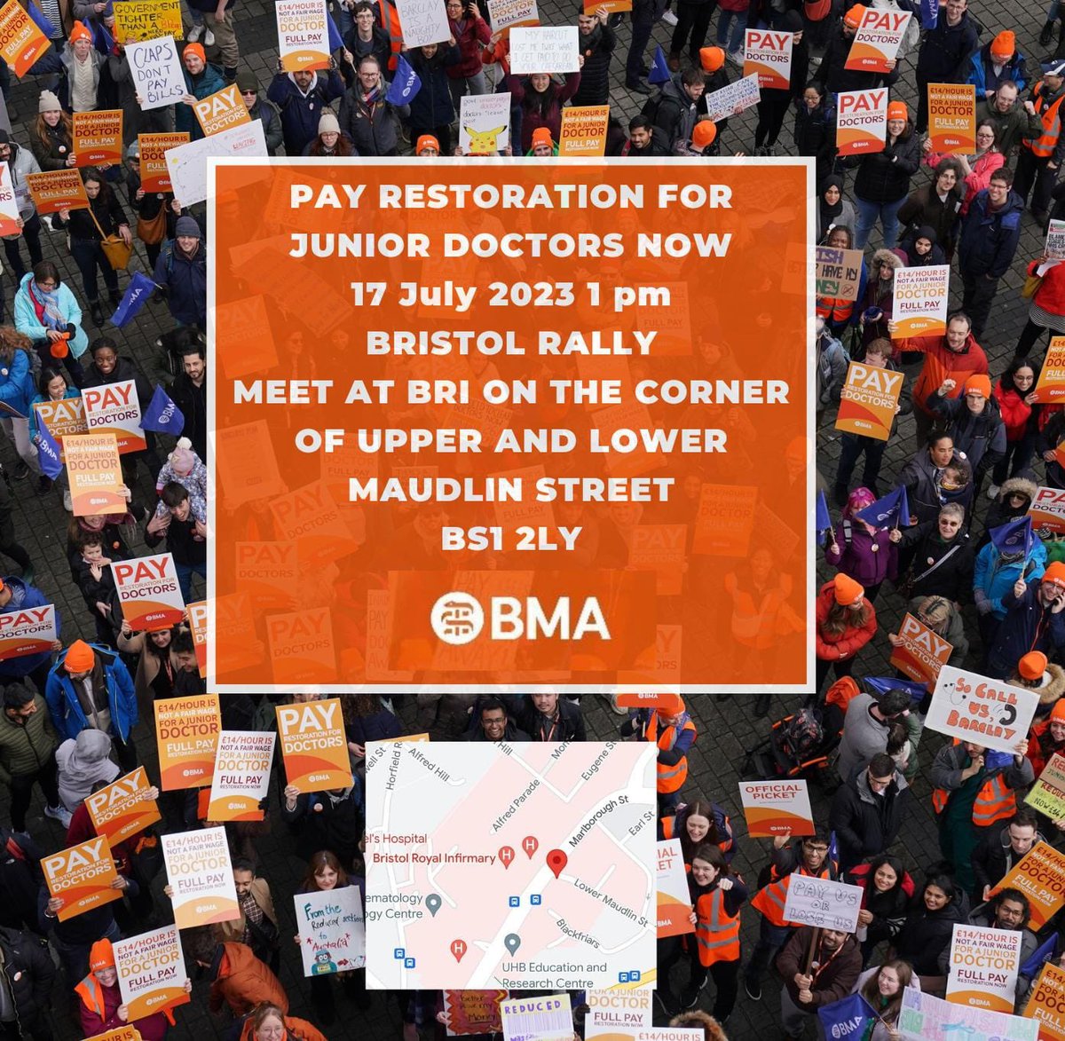 BMA Severn JDC on Twitter: "On our final day of action this round please join us for a rally ...