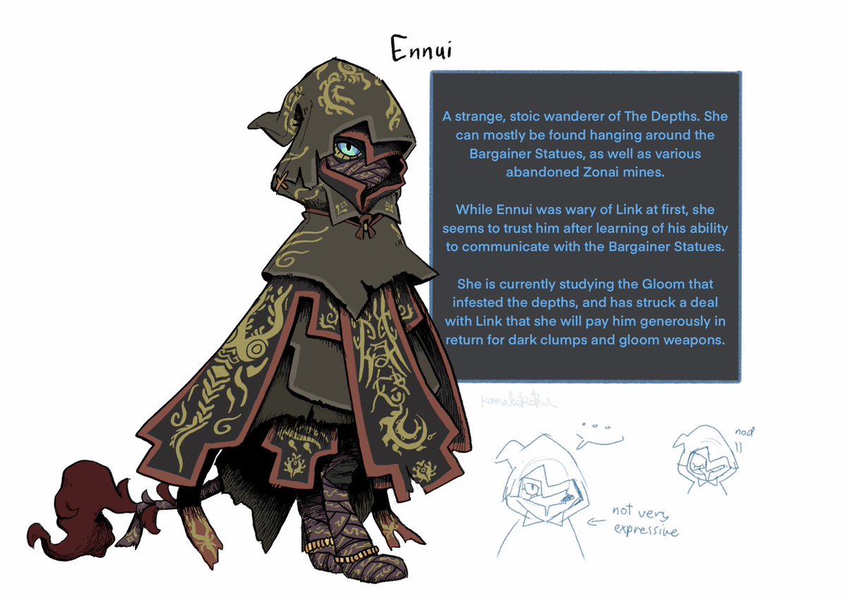 kama on Twitter: "Totk oc :3"