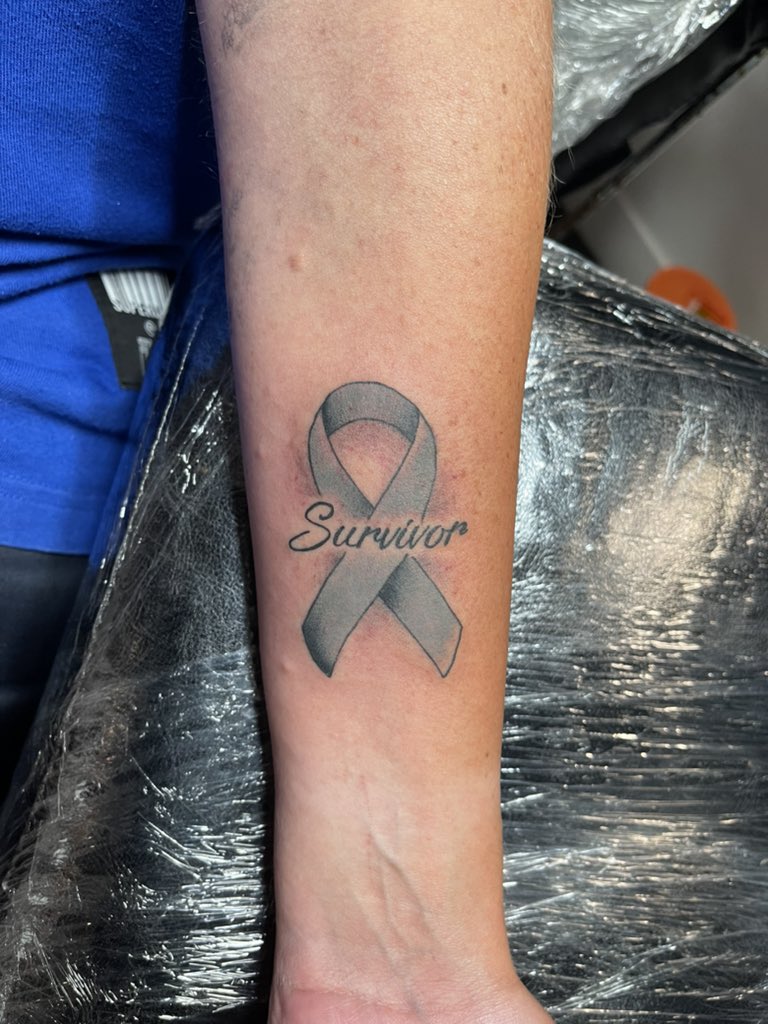 Lavender Cancer Ribbon Tattoo Testicular Cancer Ribbon Tattoo Posters