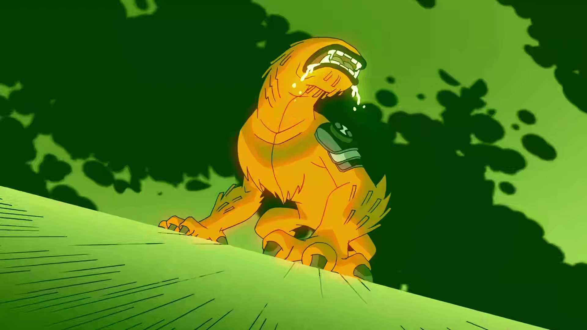 Ben 10 Ultimate Alien Ultimate Humungousaur Transformation