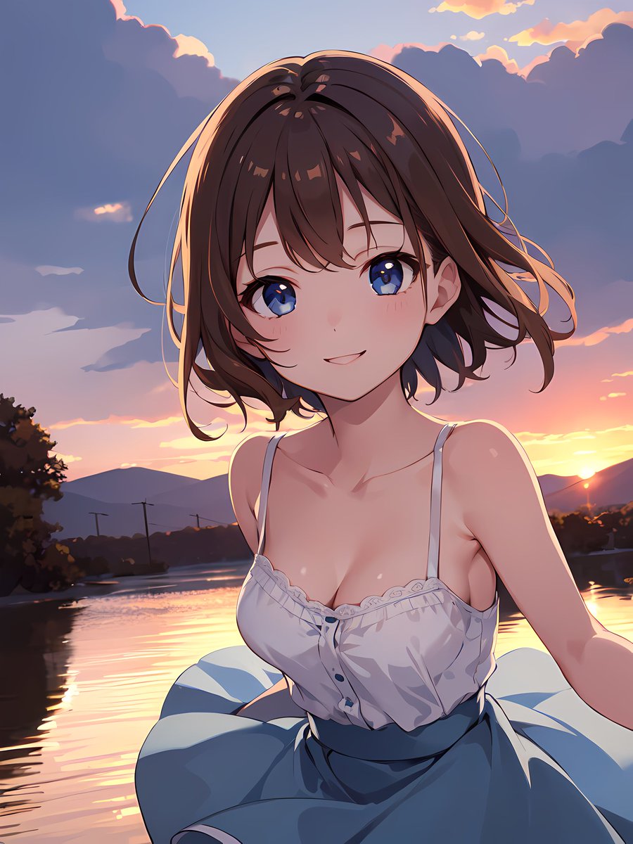 しりうすaiイラスト練習中 On Twitter 予約投稿を忘れていました・・!(今おきました🤣) ということで、おはようございますー!😆 ☀️ Aiイラスト