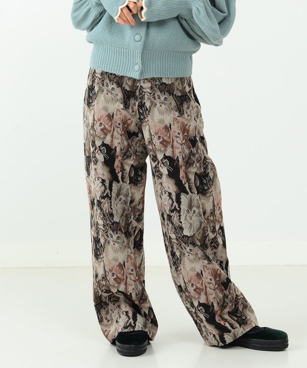 🍉中川翔子🍉🐈‍⬛ on Twitter: "mmts 新作！猫ジャガードパンツ mmtsは売り上げの一部を保護猫たちに寄付しています https://beams.co.jp/item ...