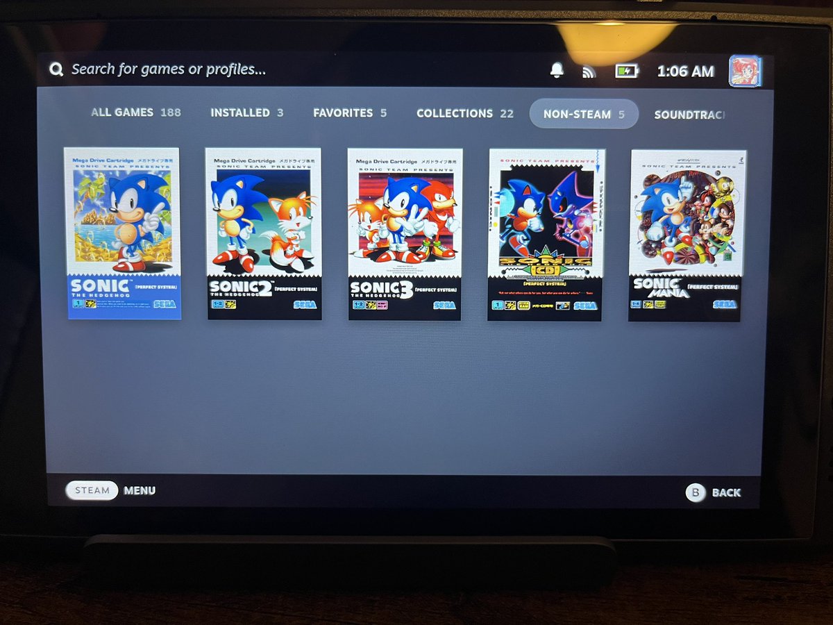 Tracker on Twitter: "The Sonic Deck begins"