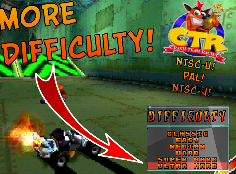 𝔸𝕘𝕦𝕟𝕘 𝔽𝕚𝕣𝕕𝕒𝕦𝕤 on Twitter: "CTR-Tools presents: Extra Difficulty! This mod adds more AI ...
