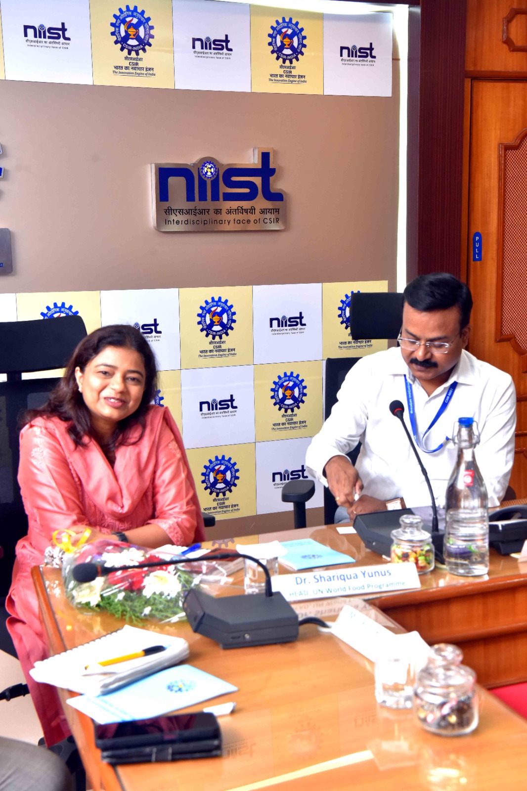 CSIR.NIIST on Twitter: "1/2 CSIR-NIIST hosted Dr. Shariqua Yunus, Head of Nutrition and School ...