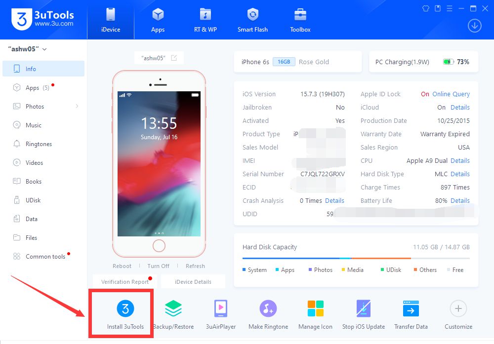 Descargar 3utools 3uTools For IOS Users