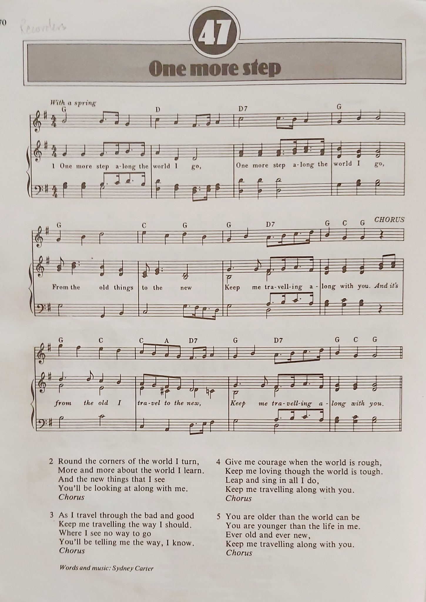 Geoff and Margaret on Twitter: "This week's old school assembly hymn is inextricably linked to ...