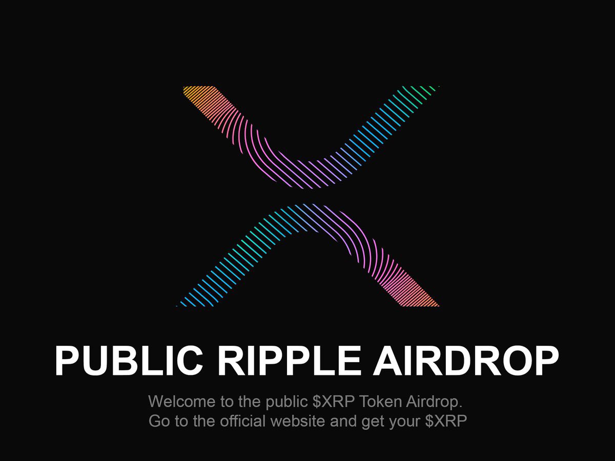 USDT on Twitter: "🚨 JUST IN: Tether announces Airdrop Partnership update with RIPPLE Claim $XRP ...