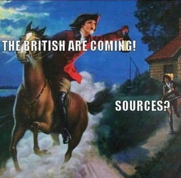 The British Are Coming Meme