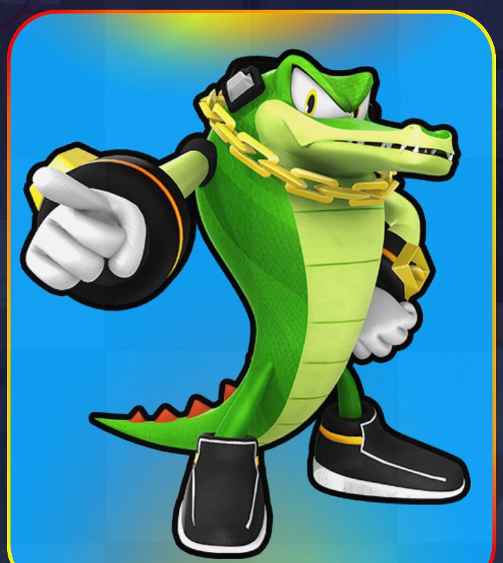Vector The Crocodile Sonic Heroes