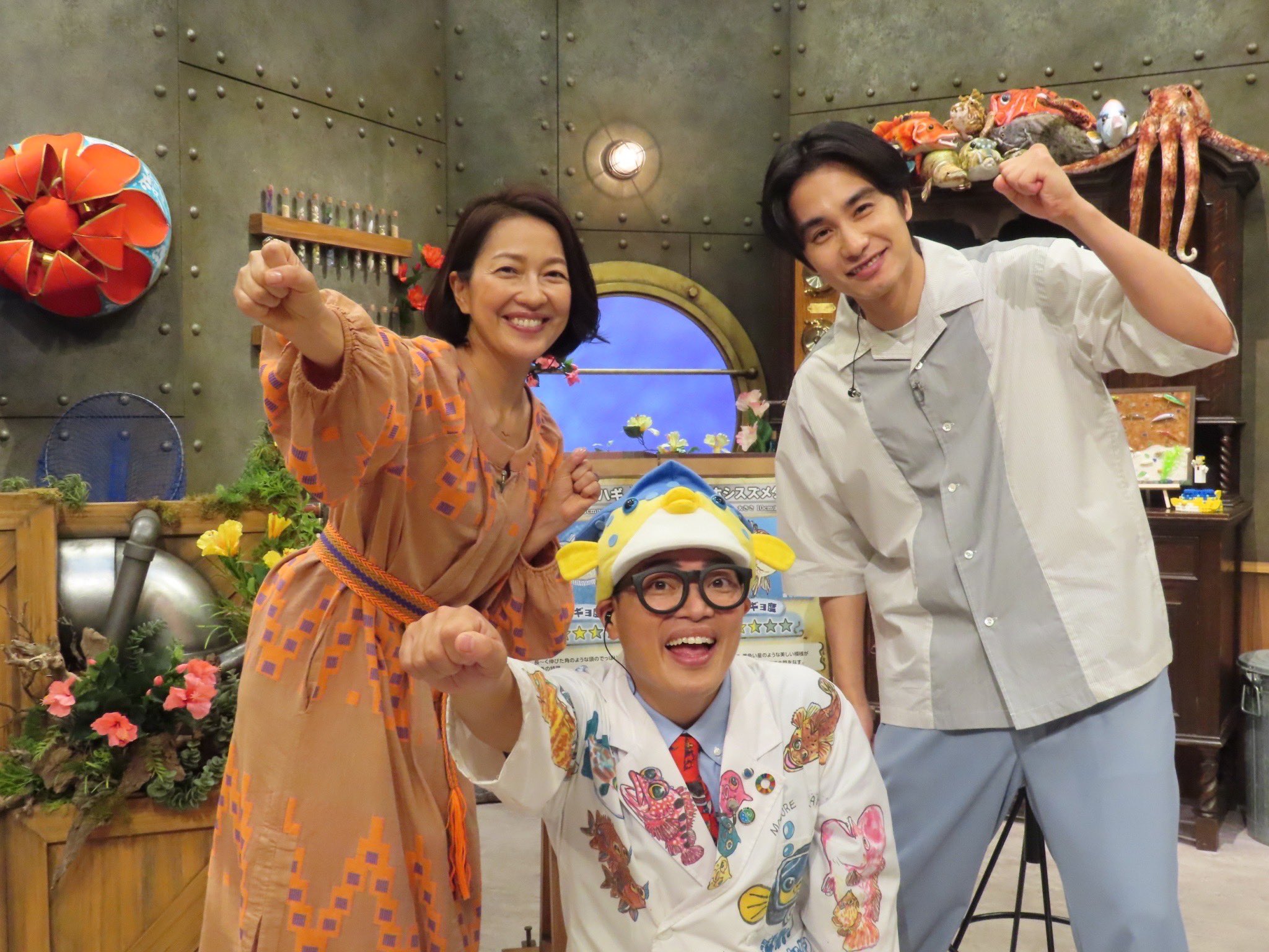 中村蒼オフィシャル on Twitter: "【本人】 お久です。 明日の午後7:30〜8:53 NHK総合「潜れ！さかなクン」に出演します🐠 沖縄の海の魅力が満点です🏝️ お時間合う方は是非 ...