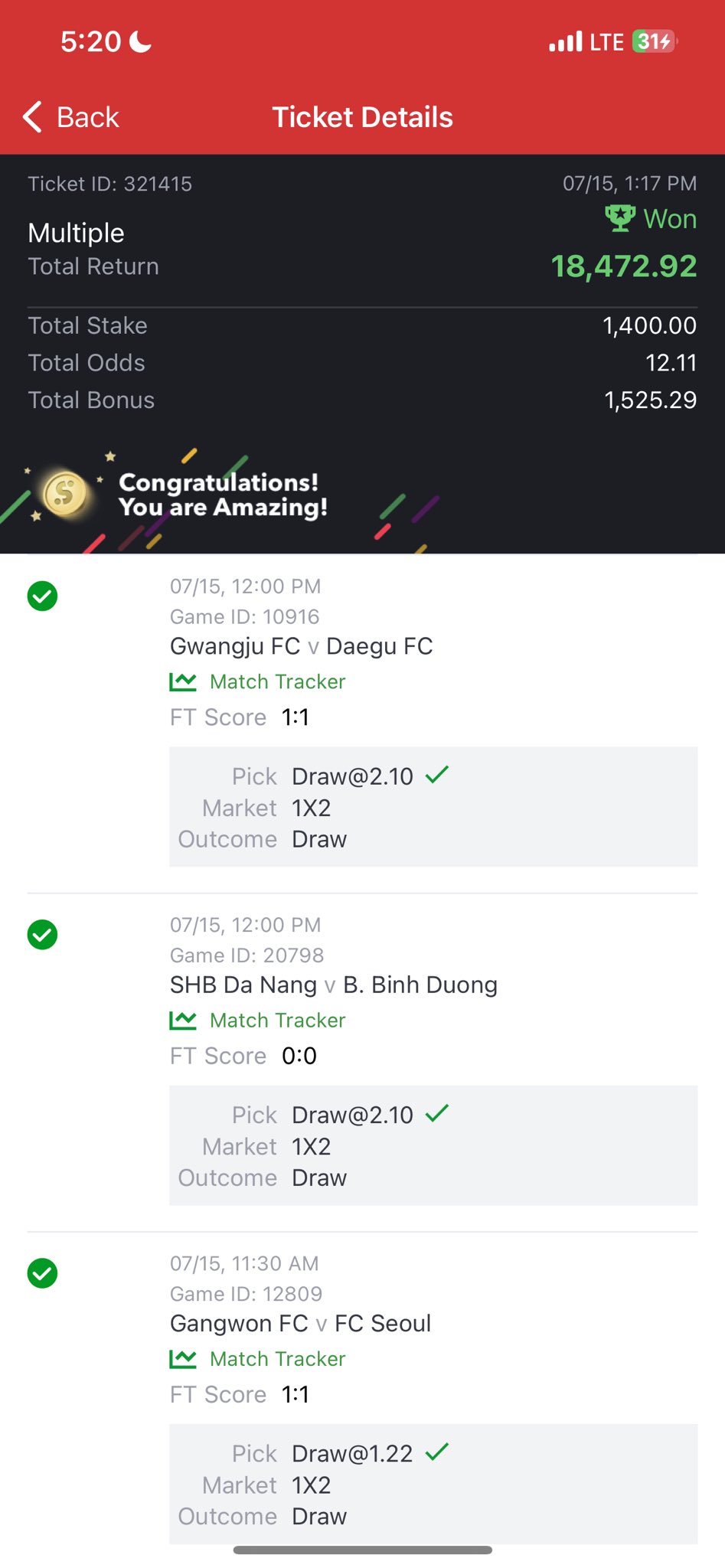 PlayMaker_Tips on Twitter: "12 ODDs WON 5 ODDs Won 2.58 ODDs 2.13 ODDs CONGRATULATIONS 👏🏼👏🏼👏🏼 ...