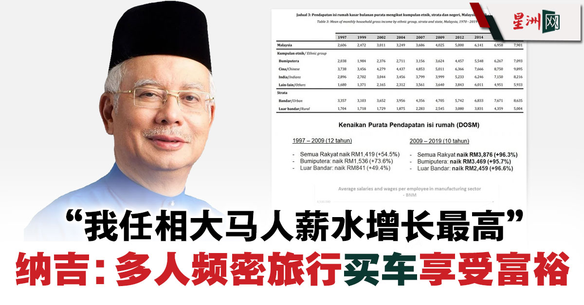 Sin Chew Daily 星洲日報 on Twitter: "纳吉团队也说，国行同期的制造业工资数据，也反映了上述趋势。然而，在第14届大选之后，增长率就下降了。 https ...