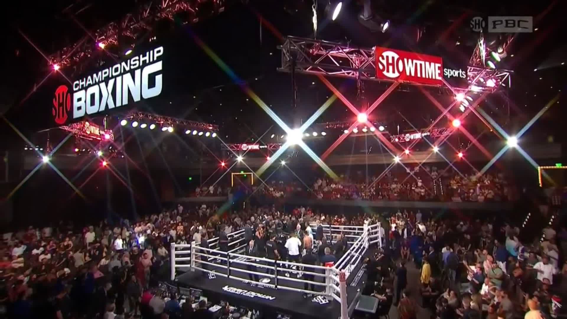 Boxing Ring Crowd