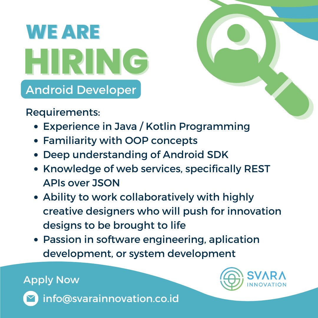 HR. D Bacot on Twitter: "RT @LokerKarir_IT: Lowongan Kerja Android ...