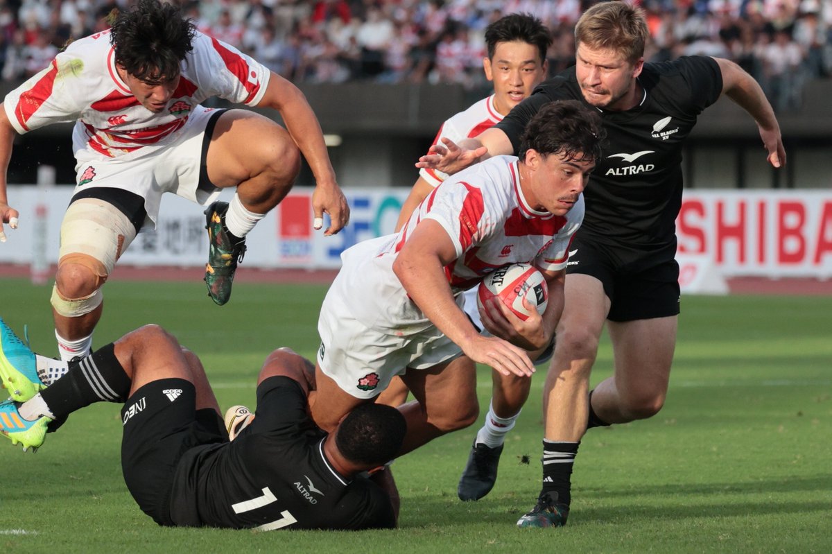 J SPORTS🏉ラグビー公式 on Twitter: "🏉#ラグビー日本代表🌸27-41 All Blacks XV🇳🇿 #ジェイミー・ジョセフ HC 「4週間トレーニングしてきたが、質の ...