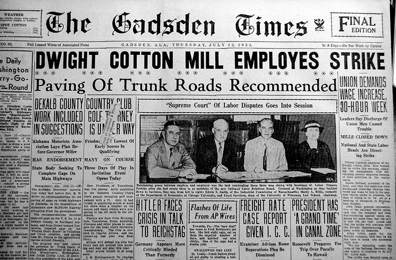 Working Class History on Twitter: "#OtD 16 Jul 1934 20,000 Alabama ...