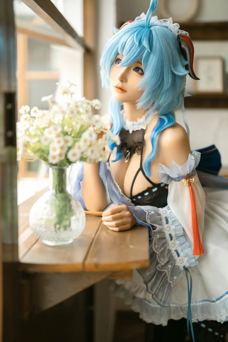 福利鸽 on Twitter: "甘雨女仆cos[14P58MB] 下载地址：https://ouo.io/a9In4F 解压密码：fulige69 限时19.9进电报群，每日更新精品写真"