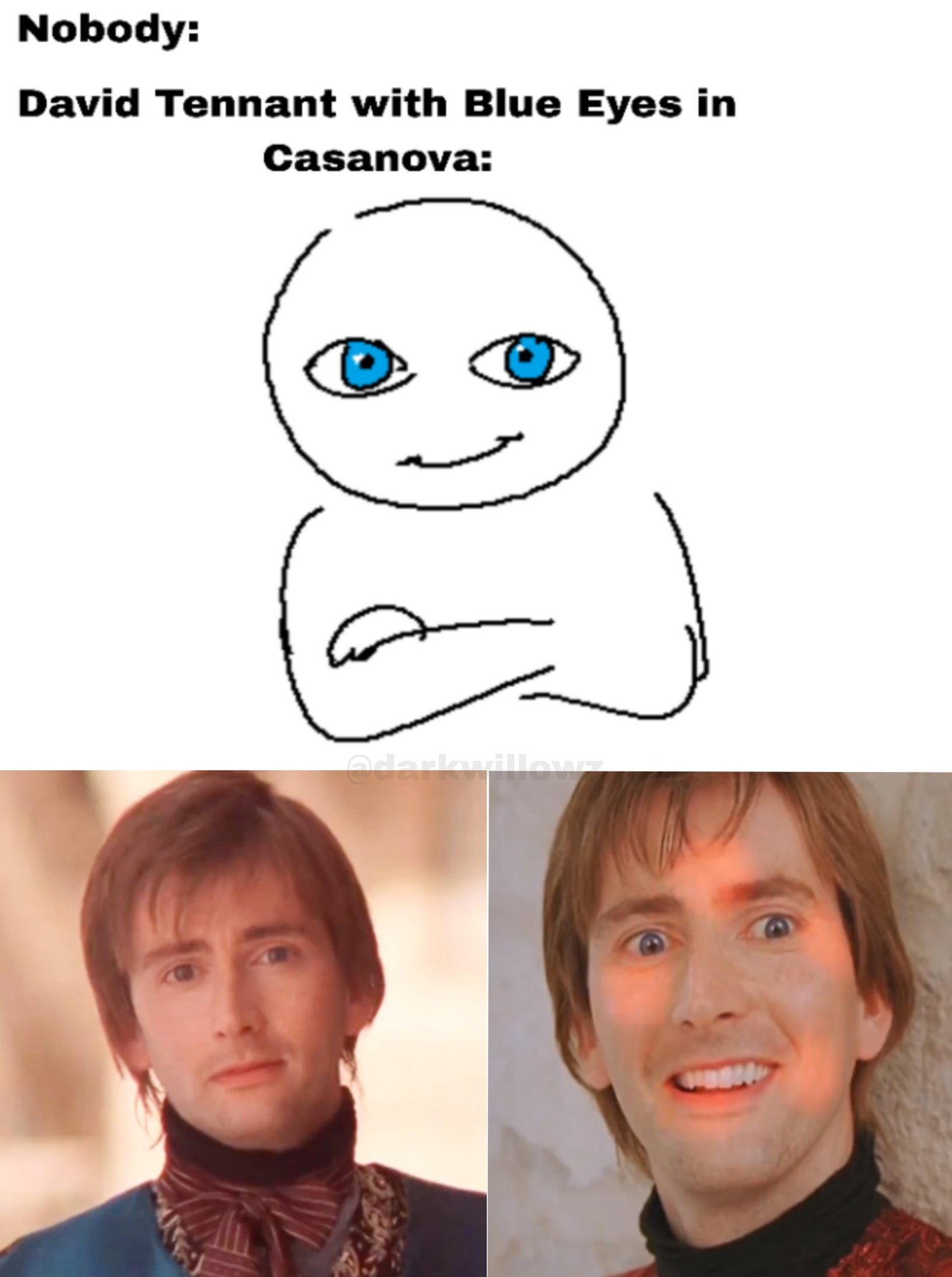 David Tennant Blue Eyes