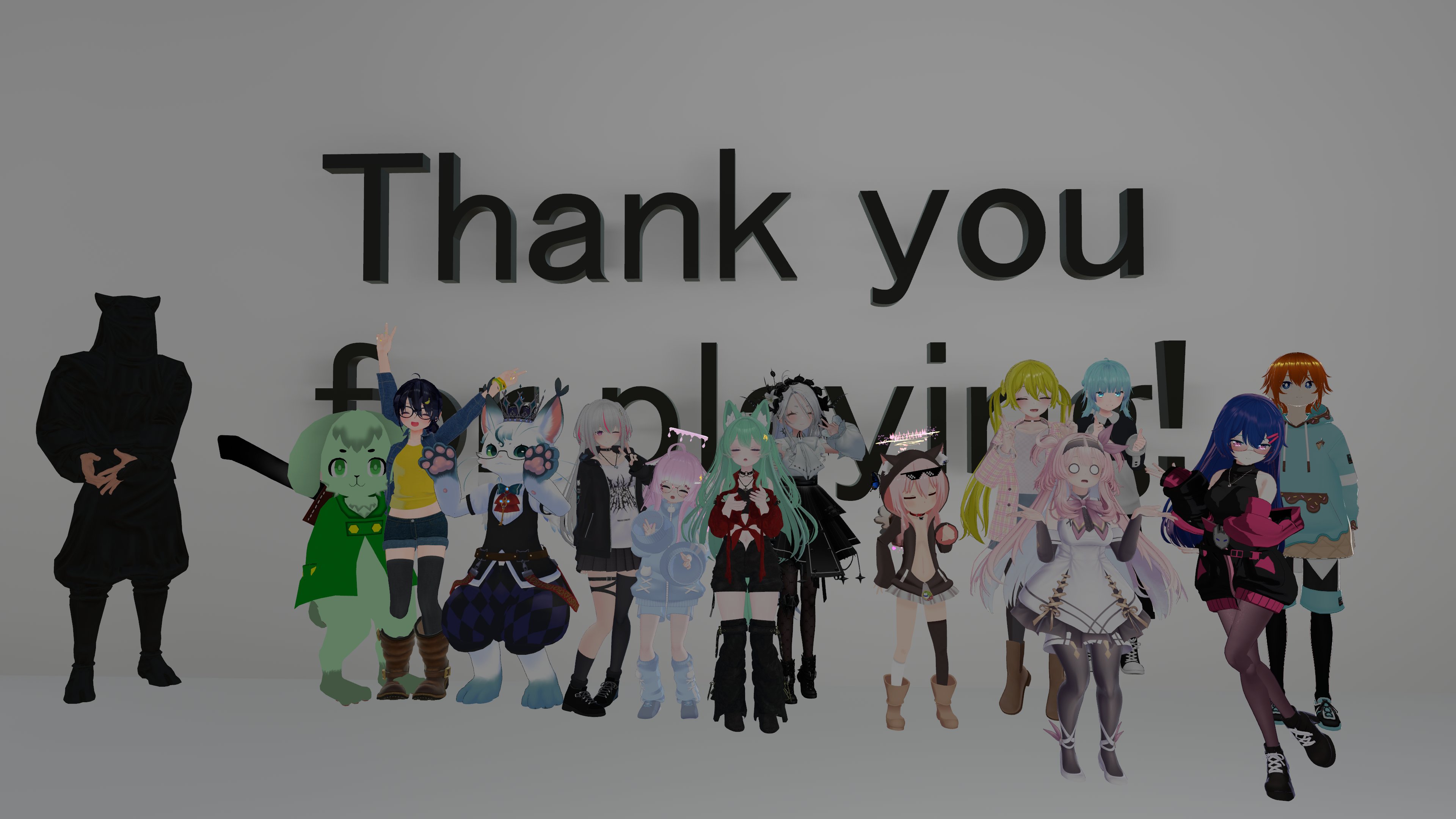 @kurobyakuren_1/VRCでつながってくれた方々 / Twitter