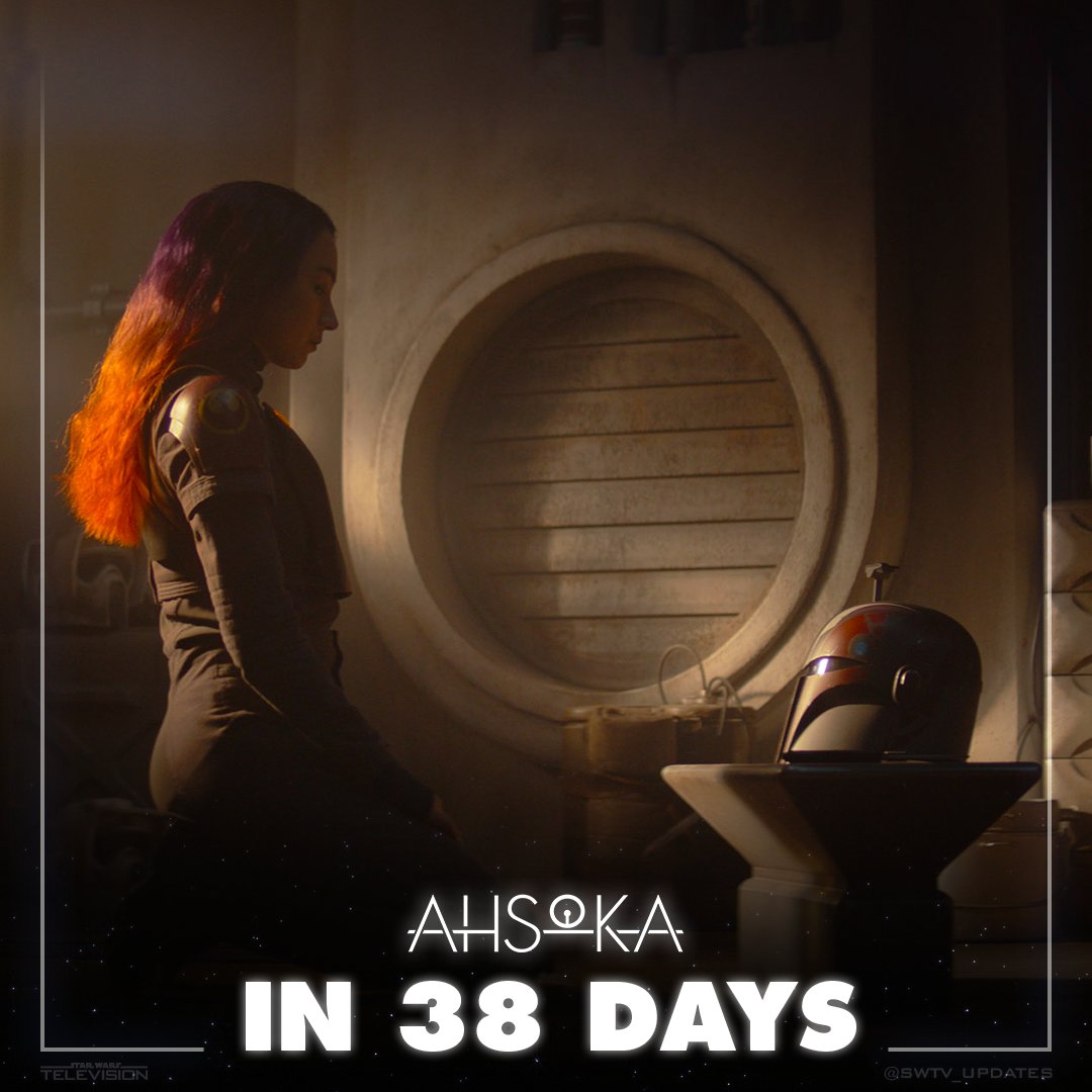 Star Wars TV || 🗓️ Ahsoka Countdown on Twitter: "#Ahsoka premieres in 38 DAYS on August 23rd!"