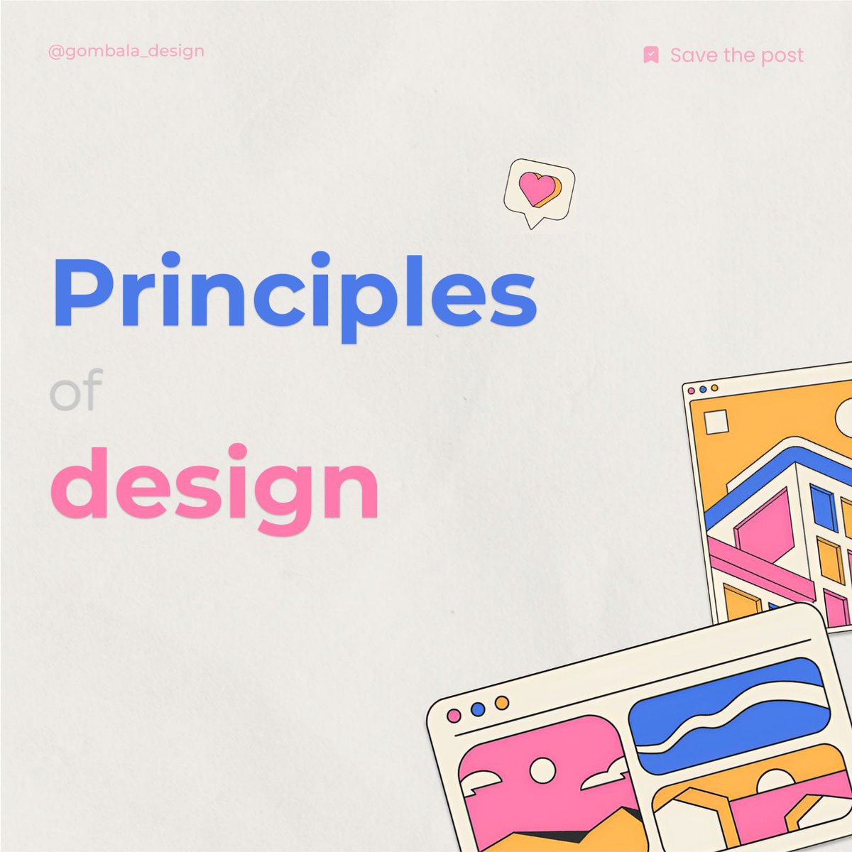 Principles of design 👇 Thread 🧵 - Thread from Adrian Gombala 💎 @gombala ...