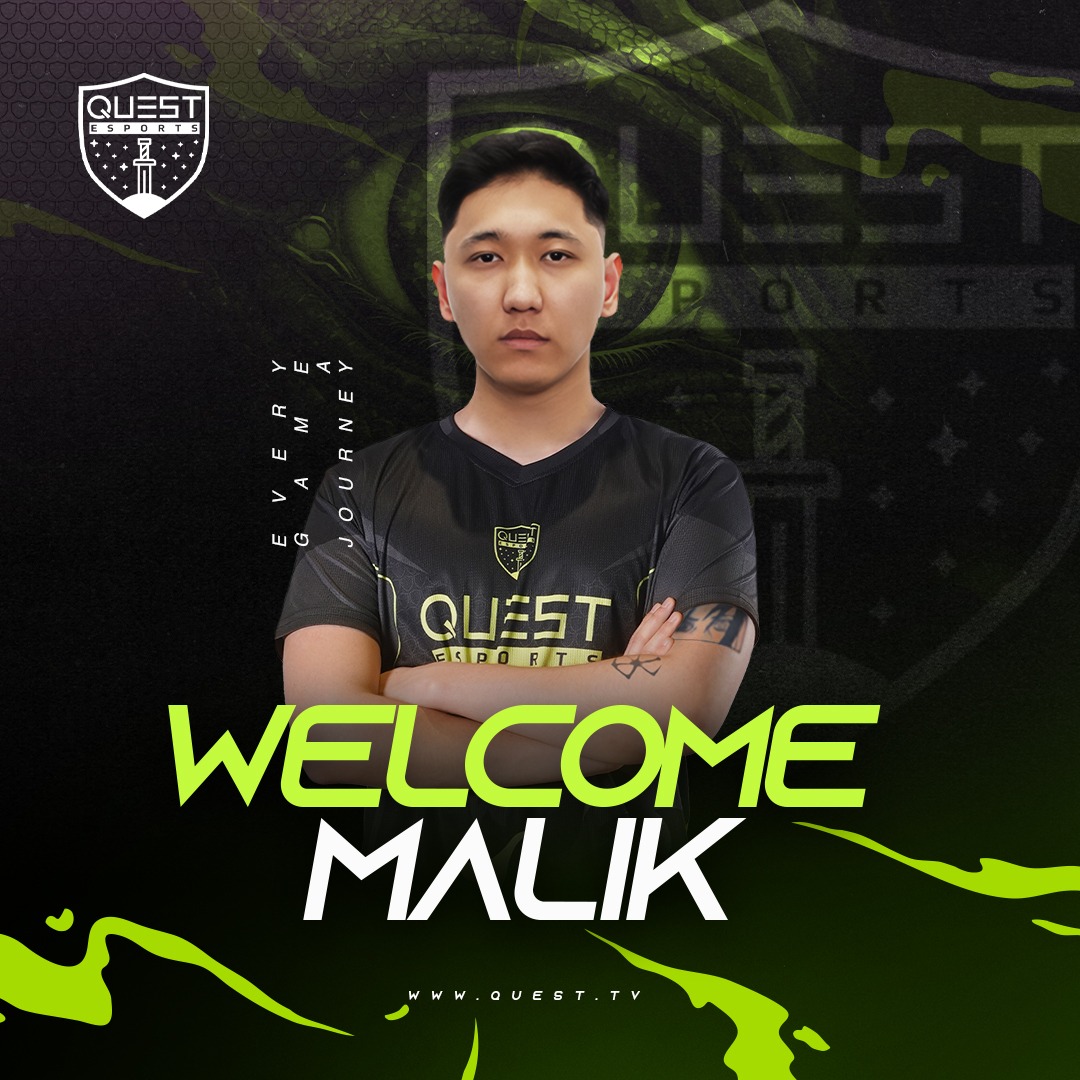 Quest Esports on Twitter: "Join us in giving a warm welcome to Malik, who will be joining our ...