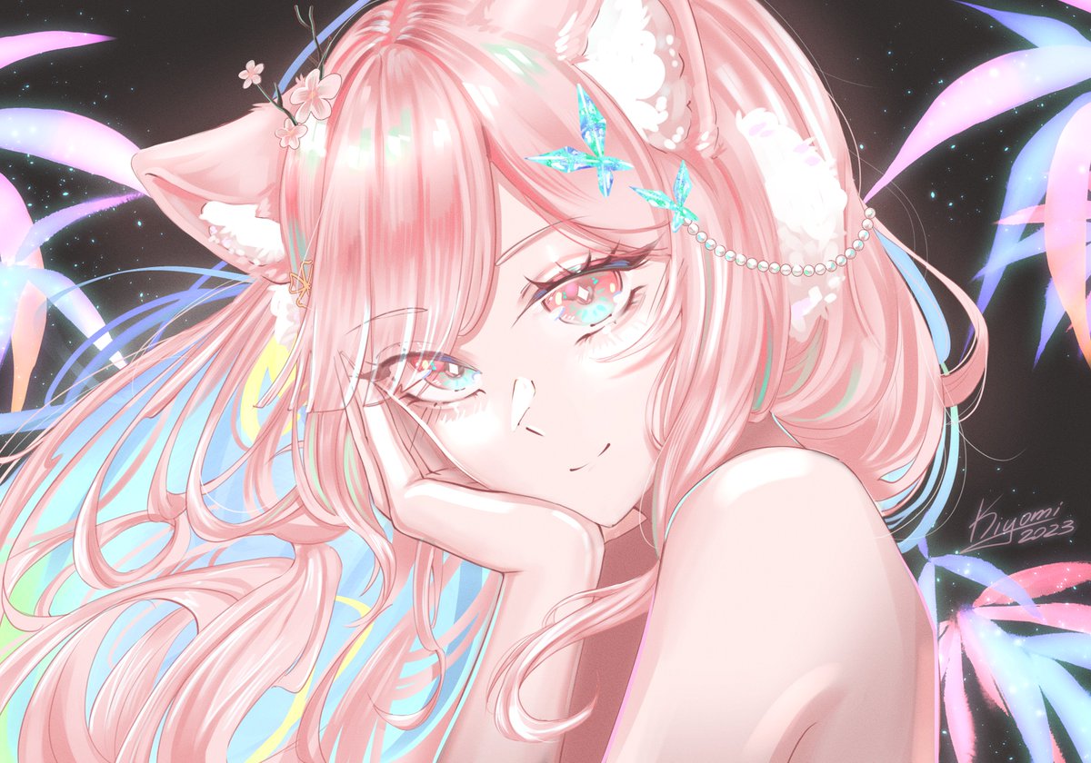 Kiyomi🎋Commission open🍙 on Twitter: "Omg I love you #もふyuni"