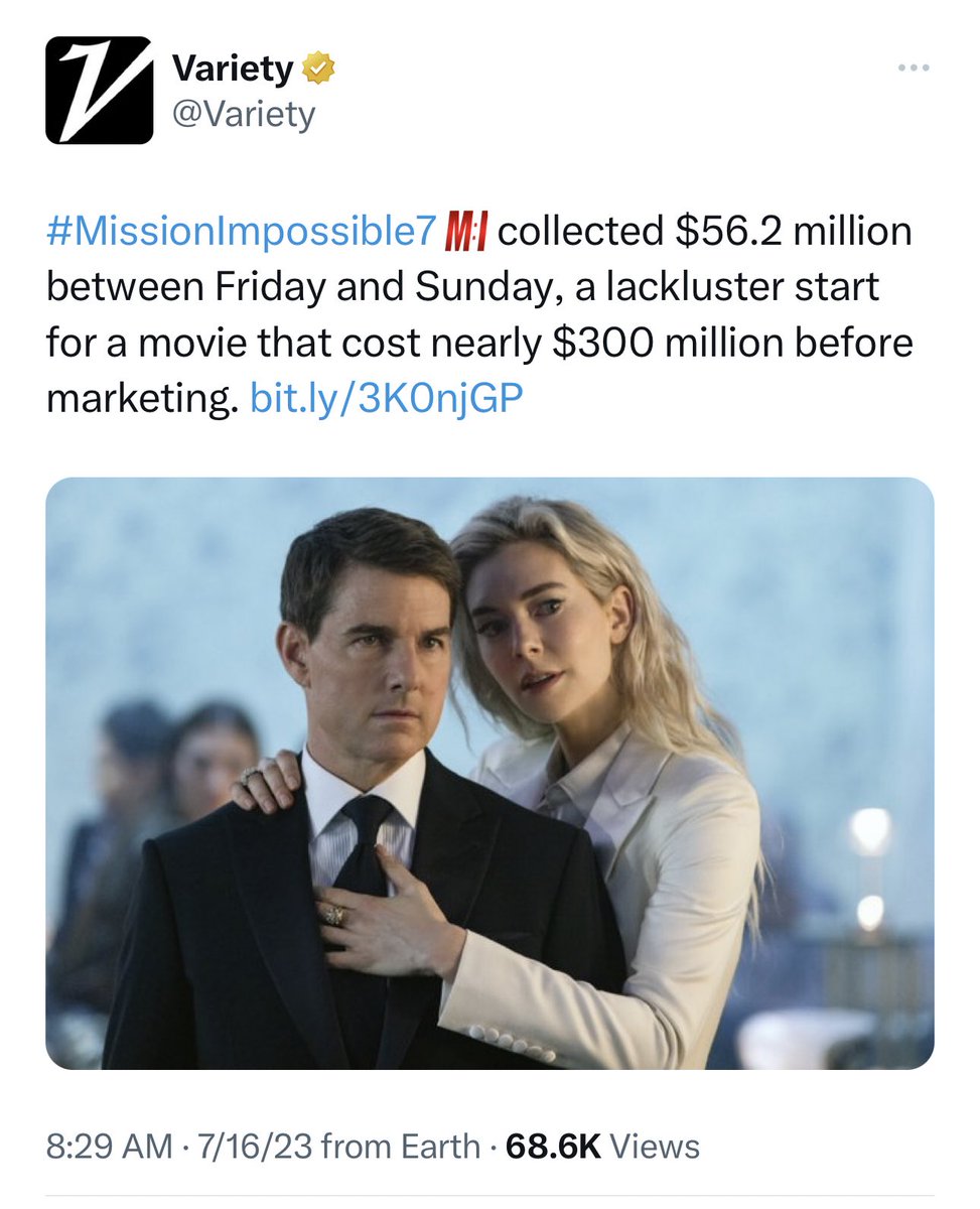 Eric Goldman on Twitter: "Inside you are two Variety tweets"