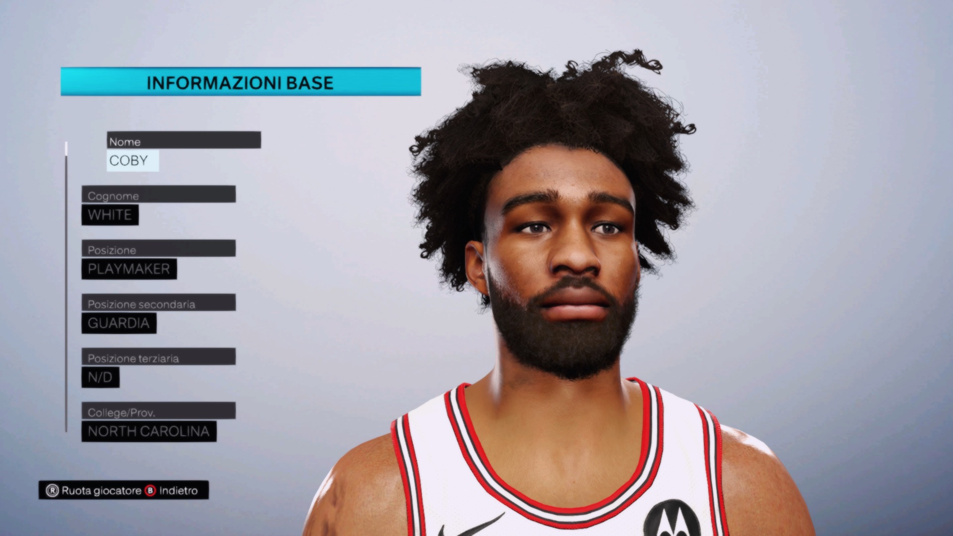 NBA 2K23 Modding Community on Twitter: "NBA 2K23 Coby White Cyberface & Body Update 🔥🔥🔥⬇️⬇️ ...