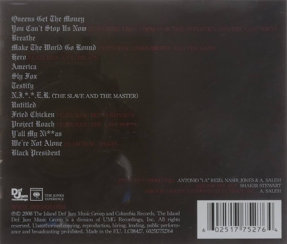 Nas Untitled Album Cover