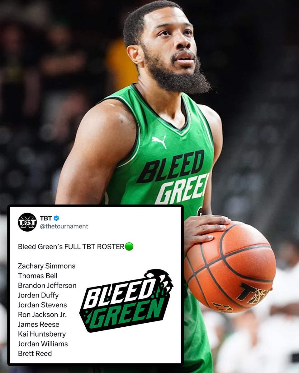 TBT on Twitter: "Bleed Green’s FULL TBT ROSTER🟢"
