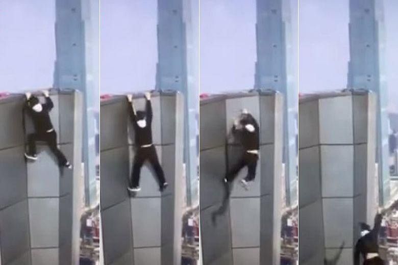 Images With Dark Backstory on Twitter: "Popular Chinese rooftopper Wu Yongning fell to his death ...
