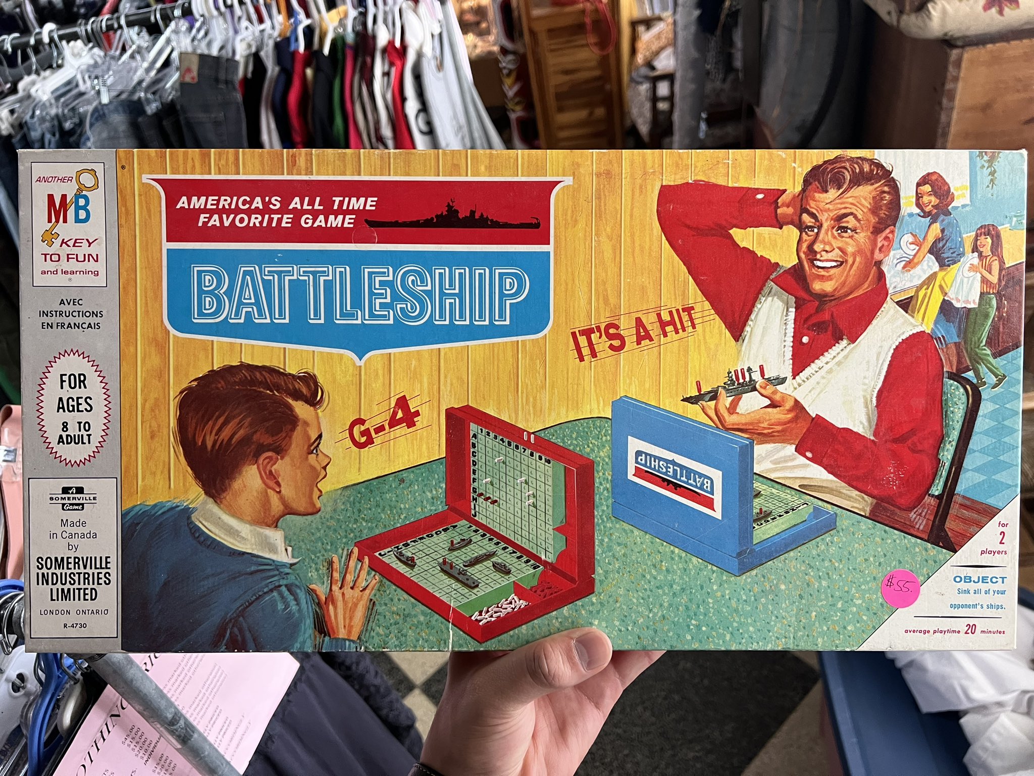 Battleship Game Box Cover