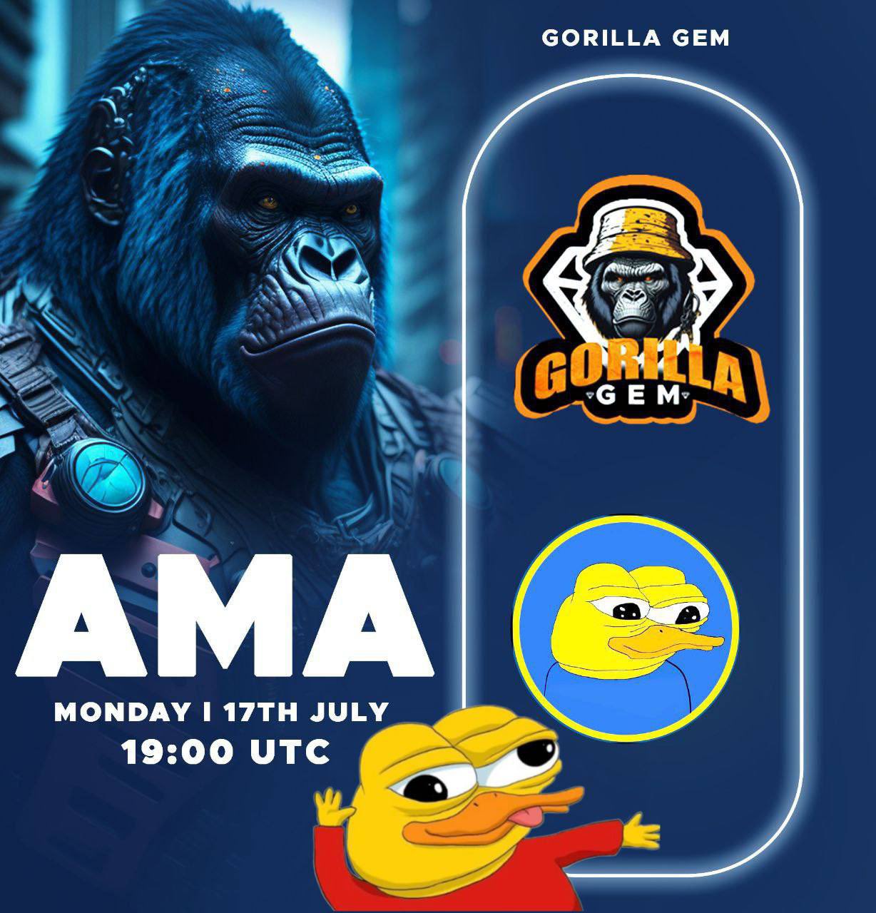 DUCKER on Twitter: "🔥 AMA Announcement! 🔥 Join us TOMORROW at 19:00 UTC for an exhilarating AMA ...