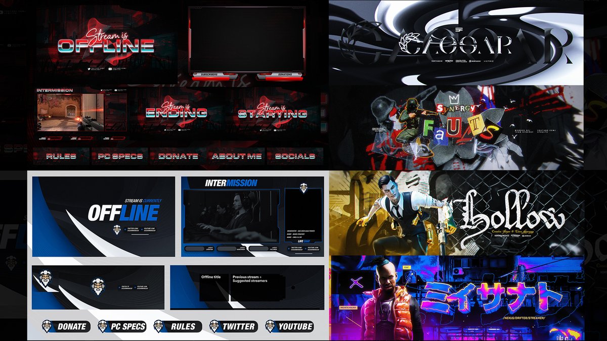 KRNG KP on Twitter: "It's that time again. Commissions Open. Headers $20 Stream Packages $50 2 ...