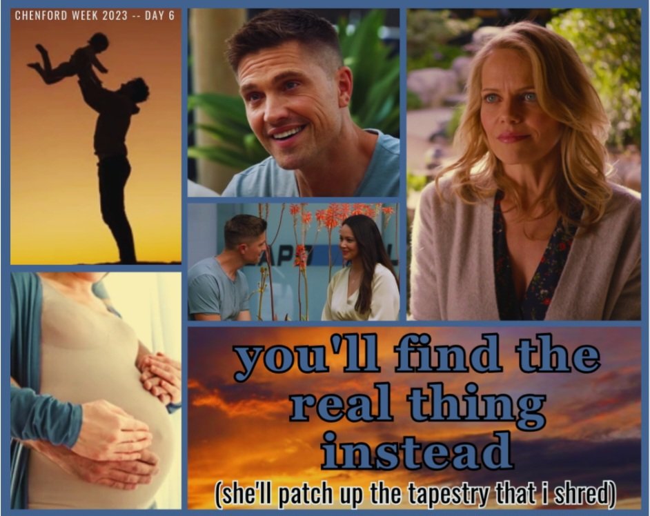 you'll find the real thing instead (she'll patch up the tapestry that i ...