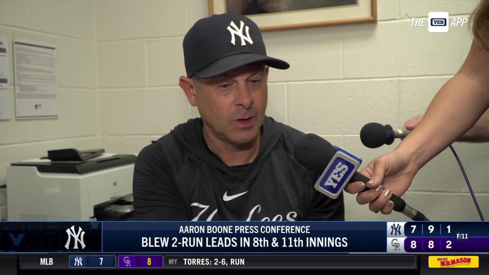 yankees fan for life on Twitter: "WEVE HAD SO MANY GUT WRENCHING LOSSES! CASHMAN FIRE BOONE ...