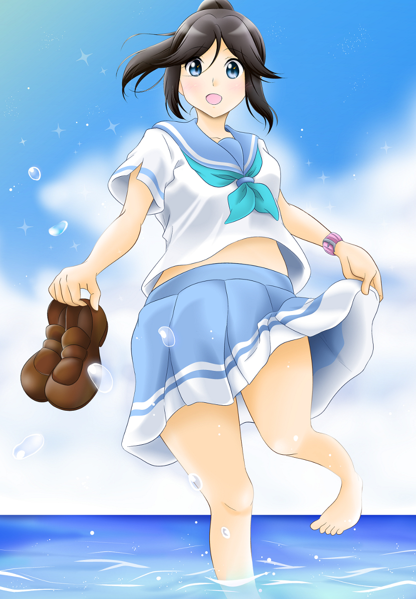 スケープゴート＠C102土曜日フ33a「羊狐の館」 on Twitter: "#海の日 https://t.co/p2VkYZslqu" / Twitter