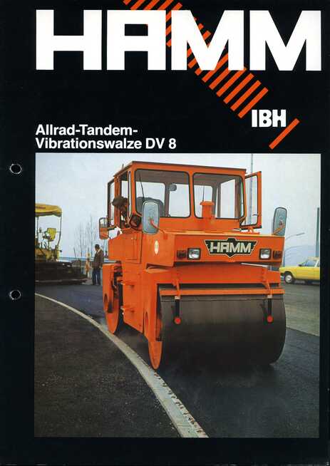 建設機械化ライブラリー on Twitter: "HAMM Allrad-Tandem-Vibrationswalze DV 8｜建設機械化ライブラリー @CM_BLib #note ...
