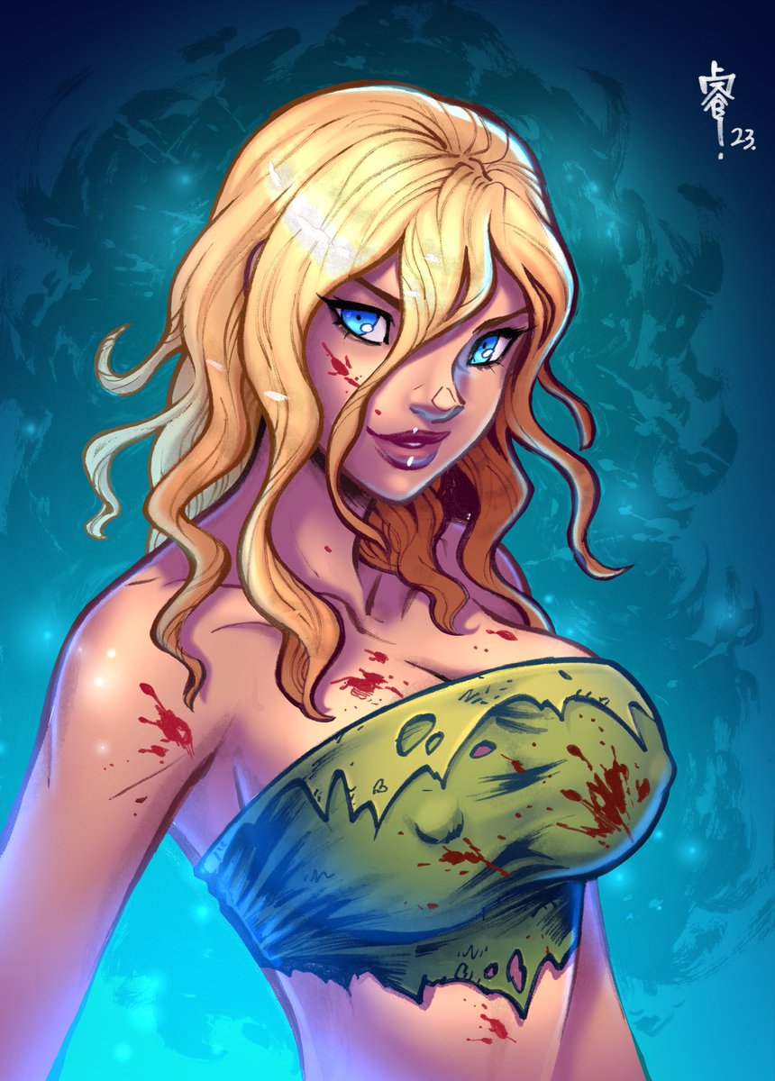 HyperWizard on Twitter: "The final colours for @RenieDraws ‘Cave Slave’ piece! From ...